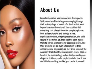 Pamada cosmetics | PPT