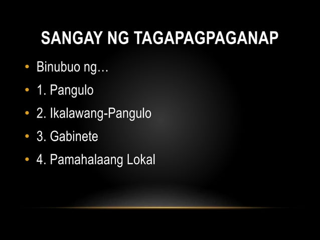 Pamahalaan ng Pilipinas | PPTX