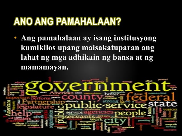 Pamahalaan ng Pilipinas | PPTX