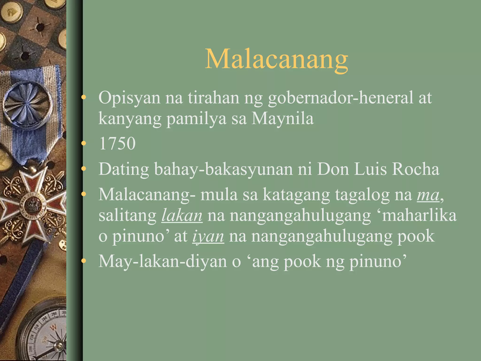 Pamahalaang kolonyal sa pilipinas | PPT