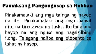 Pamaksa at Pantulong na Pangungusap.pptxccccccccccccccccccccc | PPTX