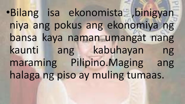 Administration of Gloria-Macapagal ️pptx | PPTX