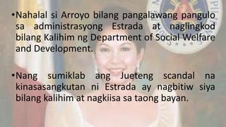 Administration of Gloria-Macapagal ️pptx | PPTX