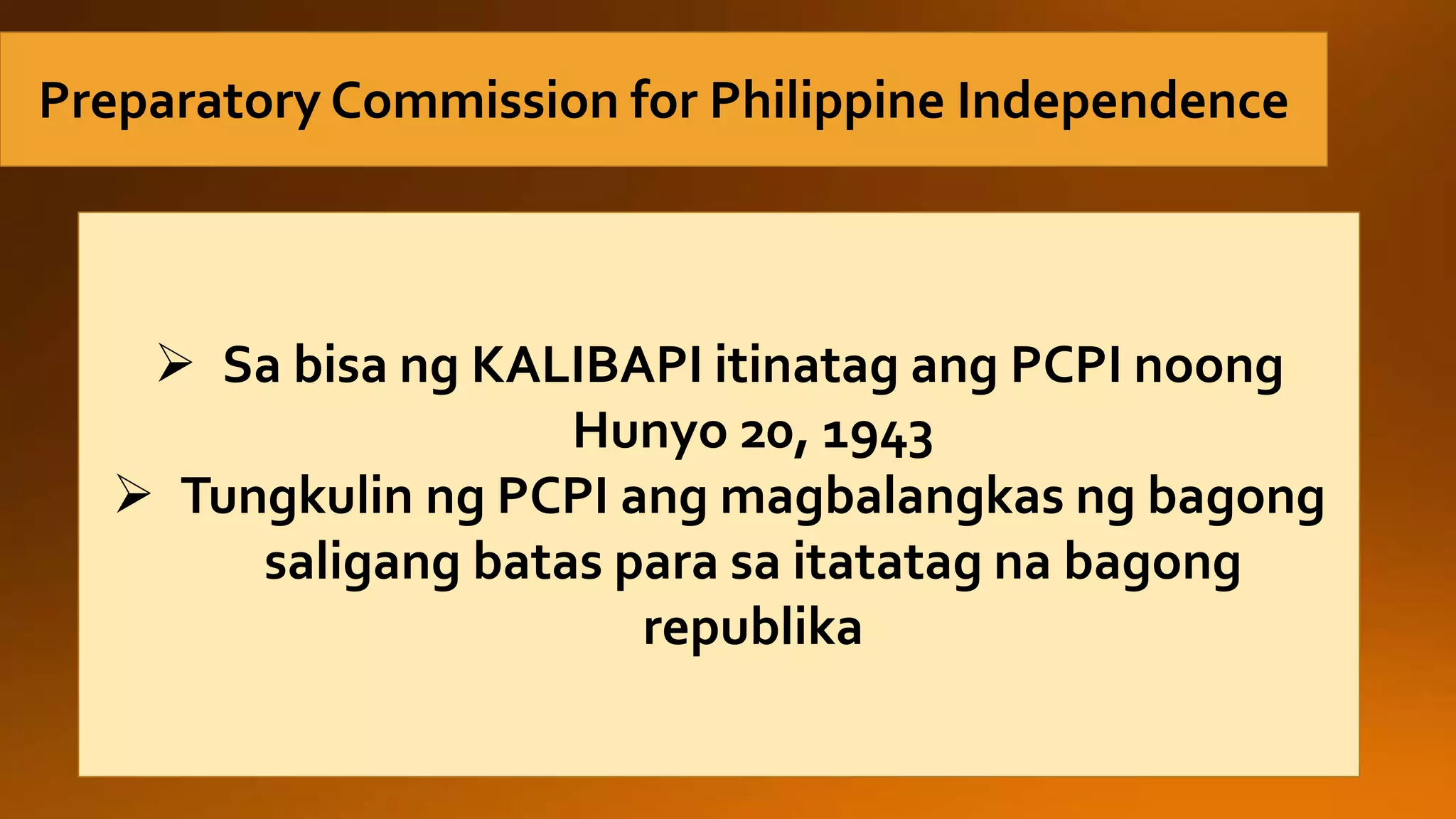 Pamamahala ng hapones sa pilipinas | PPTX