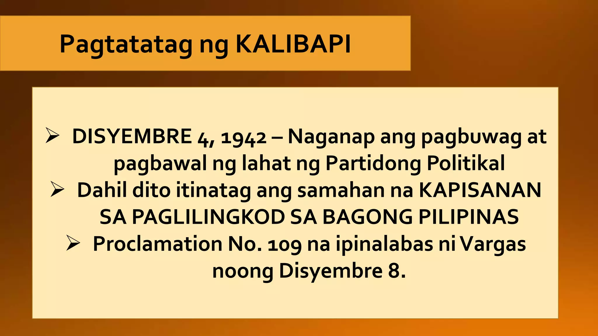 Pamamahala ng hapones sa pilipinas | PPTX