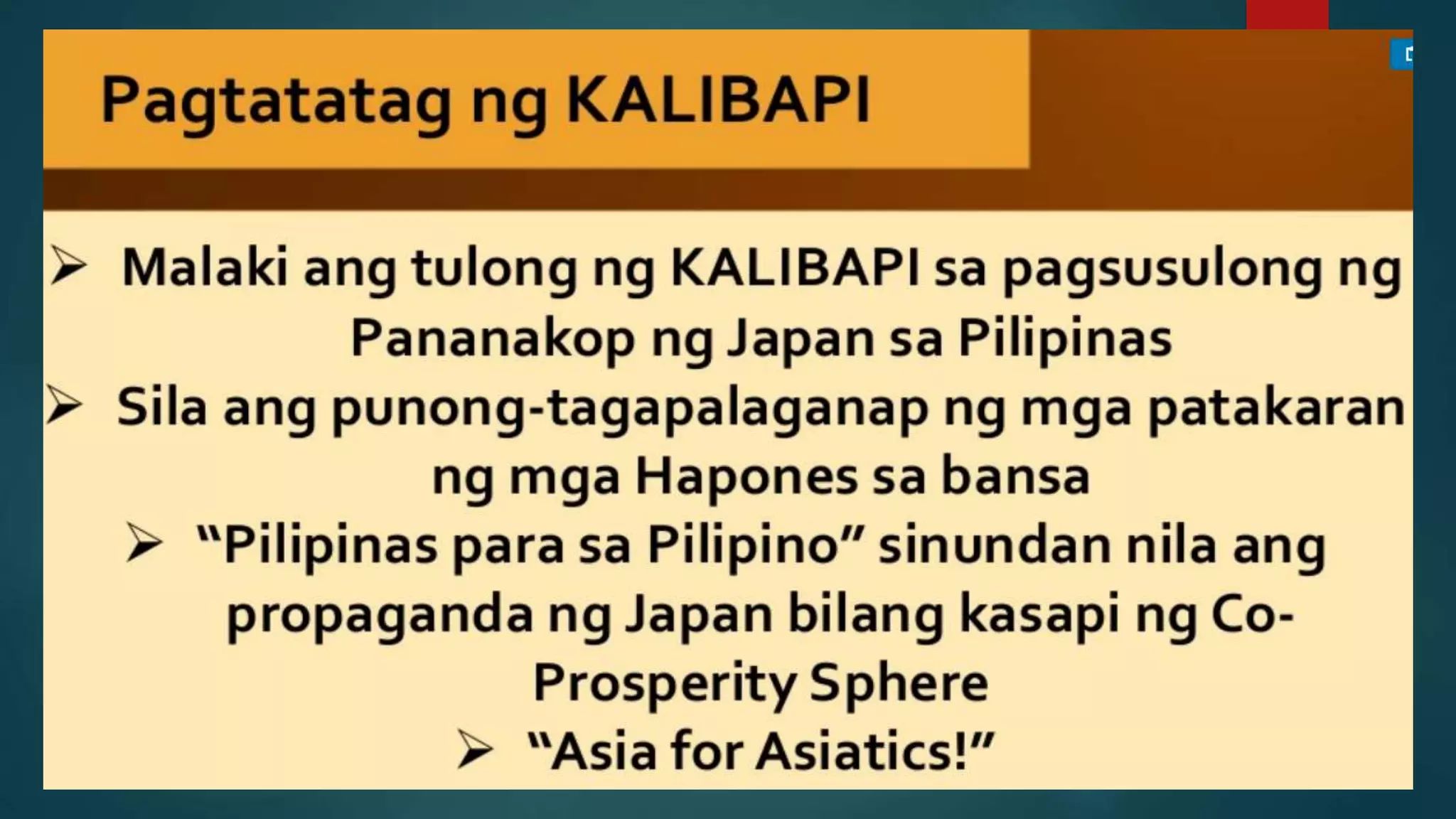 Pamamahala ng mga Hapones sa Pilipinas | PPTX
