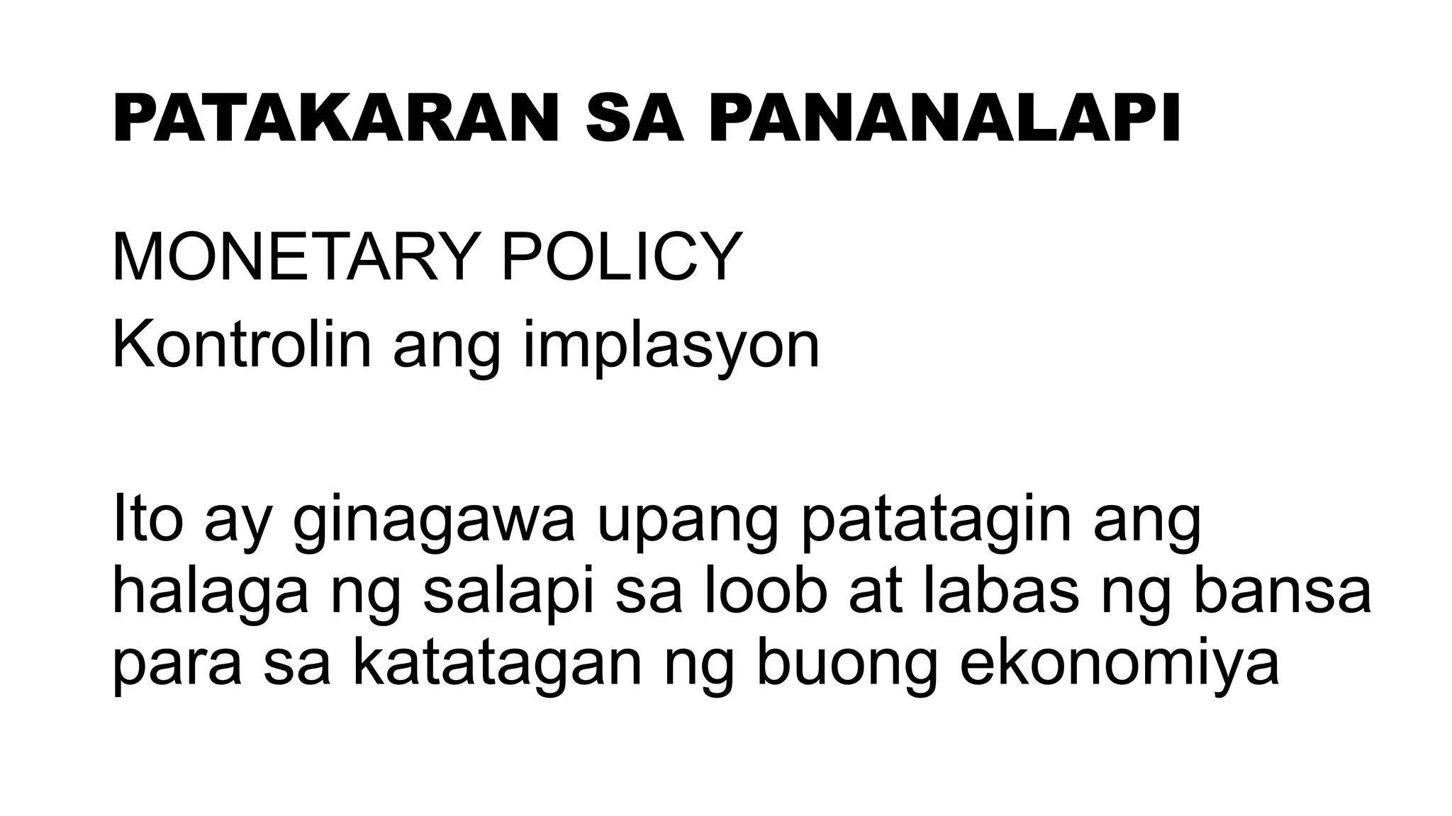 PAMAMAHALA NG PANANALAPI SA EKONOMIYA.pptx