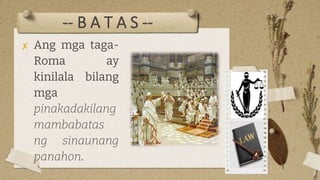 Pamana ng Kabihasnang Romano.pptx