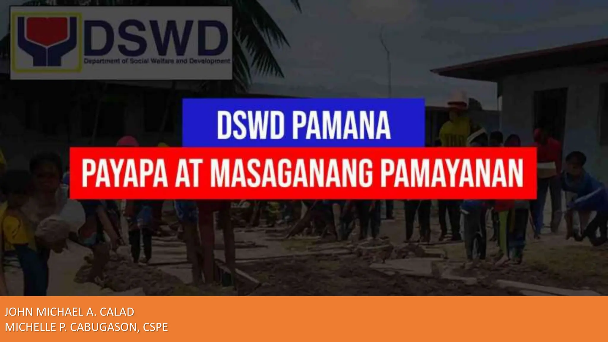 PAMANA PROGRAM PAMANA PROGRAM PAMANA PROGRAM PAMANA PROGRAM | PPT ...