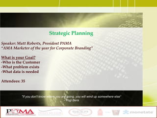 Temple University - Marketing Week PAMA Presentation | PPTX | Business ...