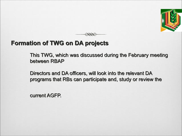 Pama presidentreport | PPT | Business Banking & Finance | Business