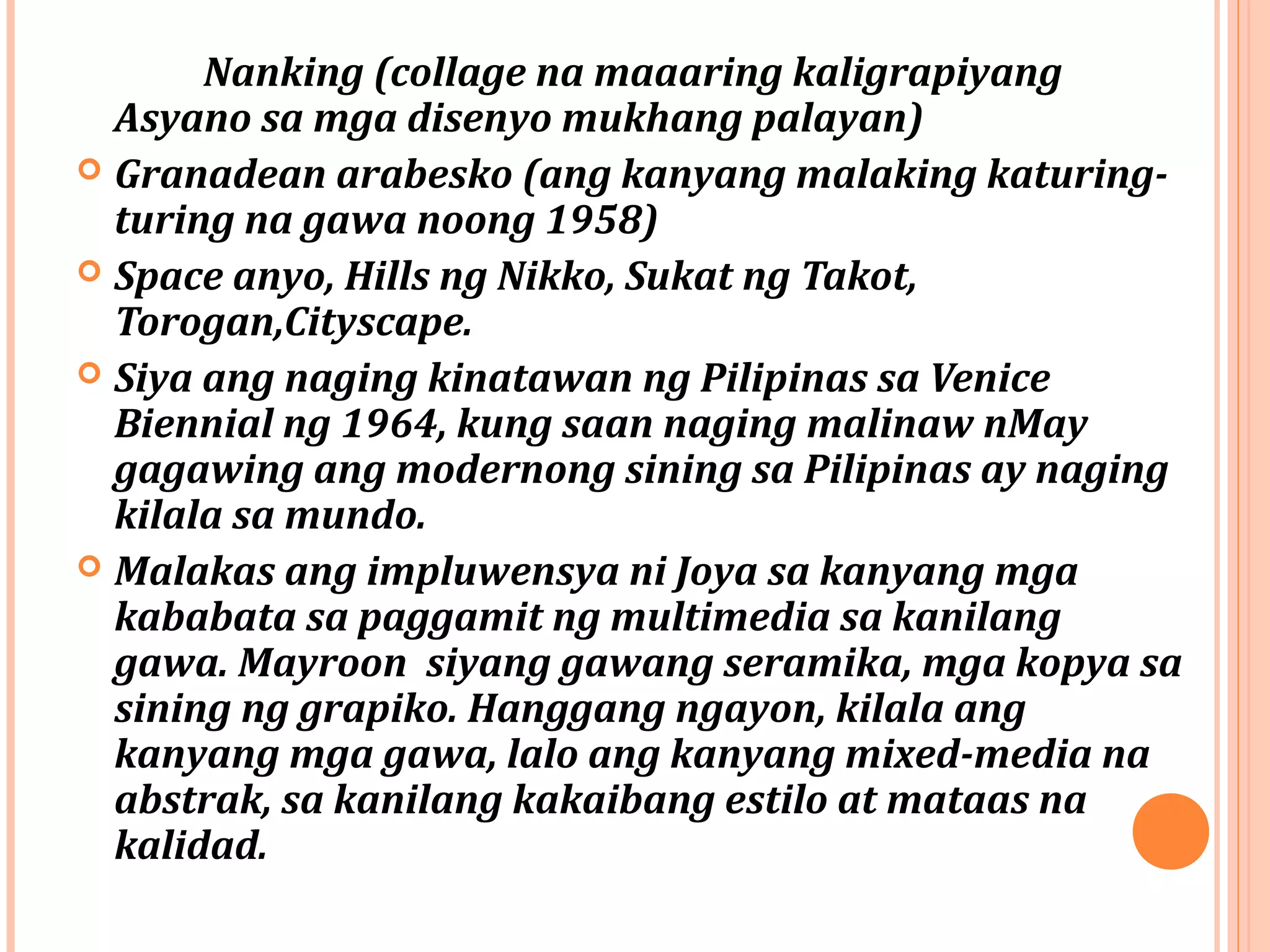 Pambansang Alagad ng Sining (National Artists) | PPT