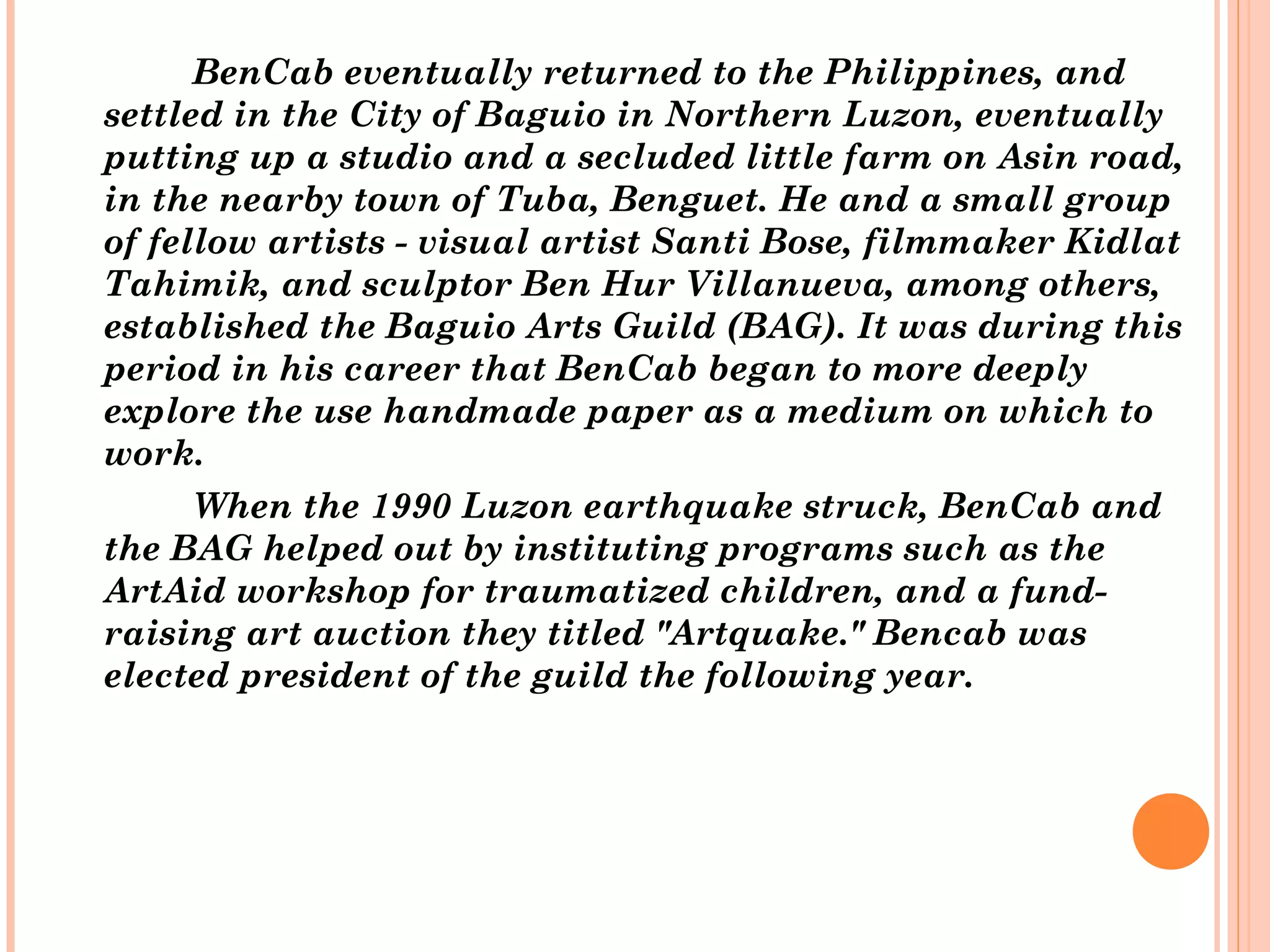 Pambansang Alagad ng Sining (National Artists) | PPT