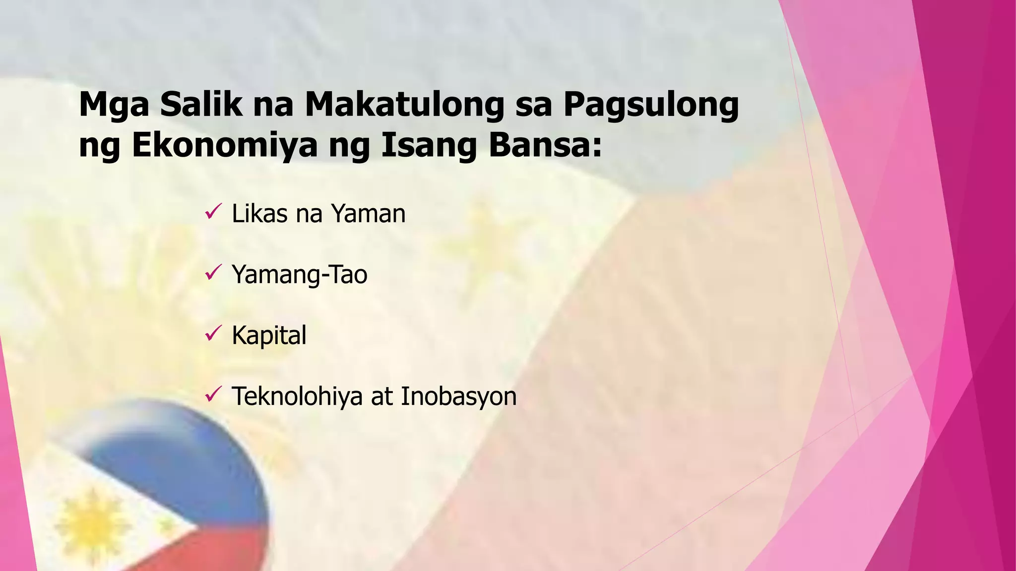 Pambansang Kaunlaran DEMO) .pptx