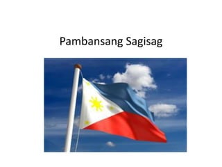 Pambansang sagisag | PPTX