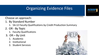 Evidence: Early and Often! | PPT
