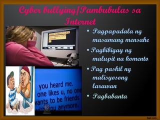 Pambubulas / bullying | PPT