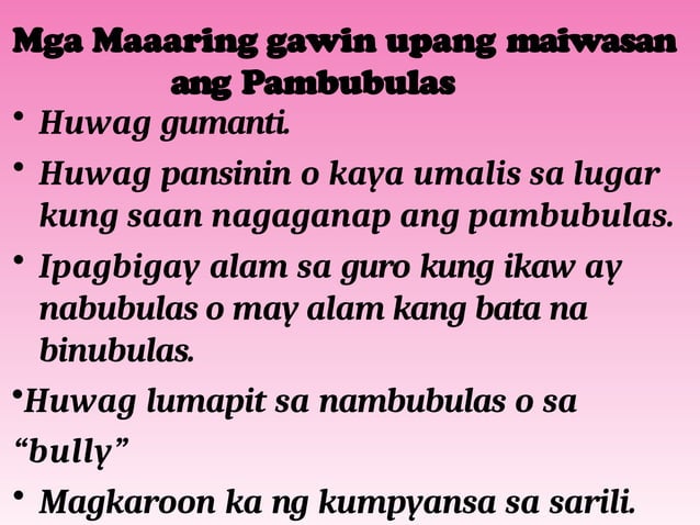 Bullying, types of bullying, where bullying happens | PPTX