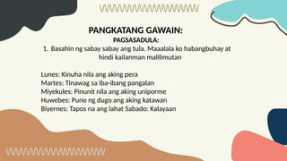 pambubulas ppt.pptx karahasan sa paaralan | PPTX