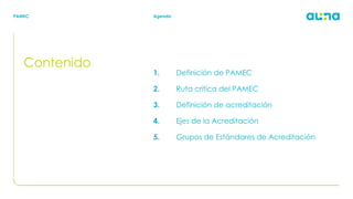 Programa de Auditoría para el Mejoramiento de la Calidad (PAMEC | PPT