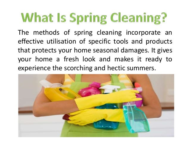 Spring Cleaning & its Benefits