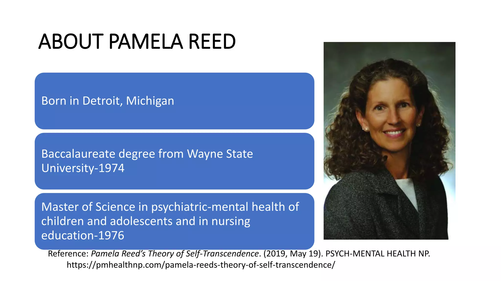 PAMELA G. REED | PPTX