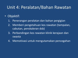 Panduan Pameran Kesihatan Pergigian Berkumpulan | PPTX