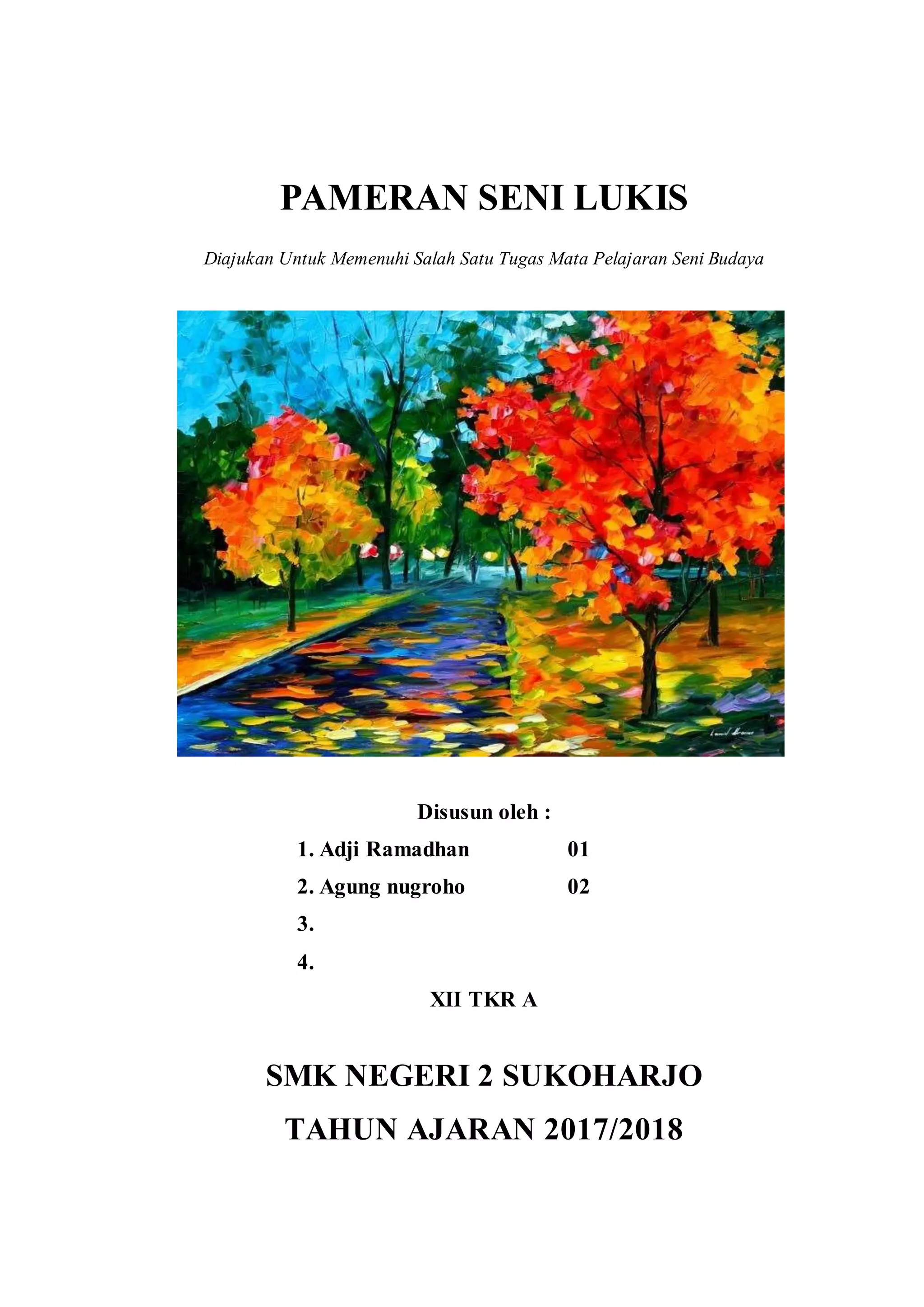 Pameran seni lukis | DOCX