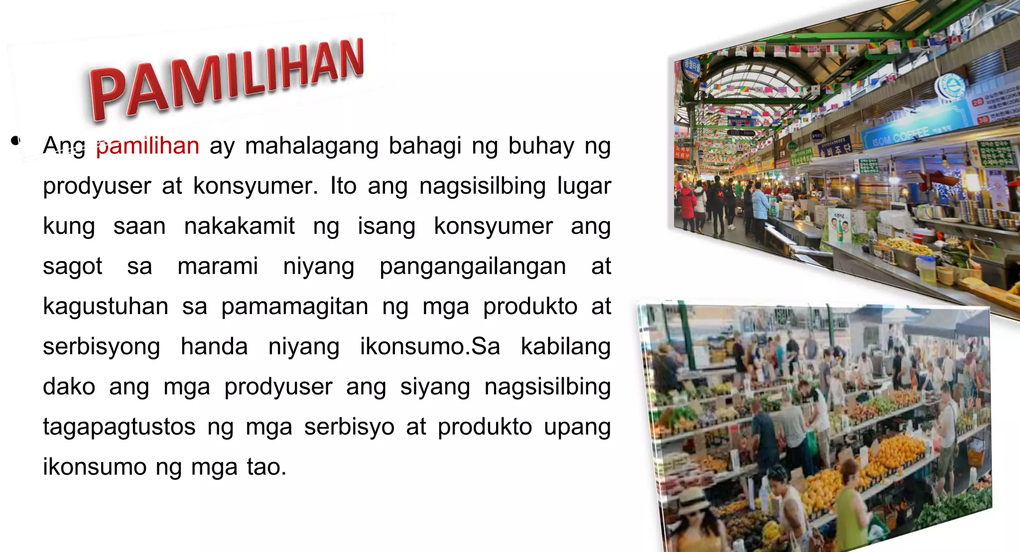Estruktura sa pamilihan | PPTX