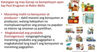 Estruktura sa pamilihan | PPTX
