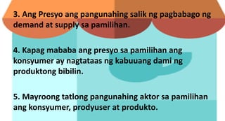 Estruktura sa pamilihan | PPTX