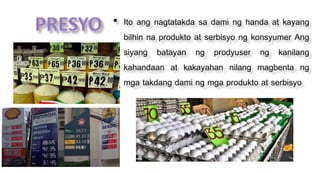 Estruktura sa pamilihan | PPTX