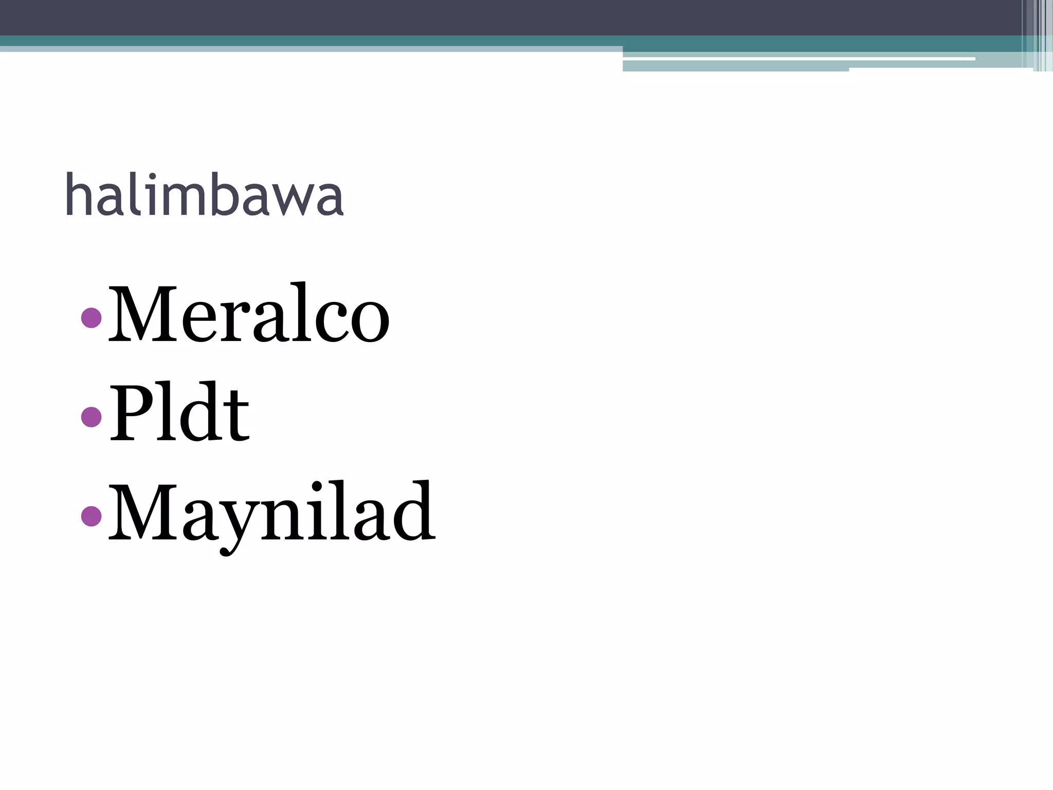 Pamilihan at ang estruktura nito | PPTX