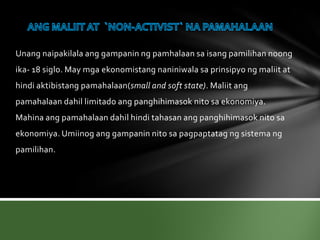 Pamilihan at pamahalaan | PPTX