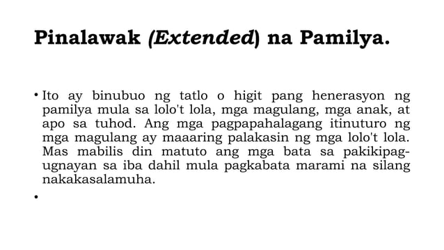 Pamilya Bilang Sandigan ng mga Pagpapahalaga.pptx