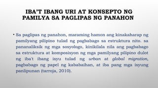 Pamilya Bilang Sandigan ng mga Pagpapahalaga.pptx