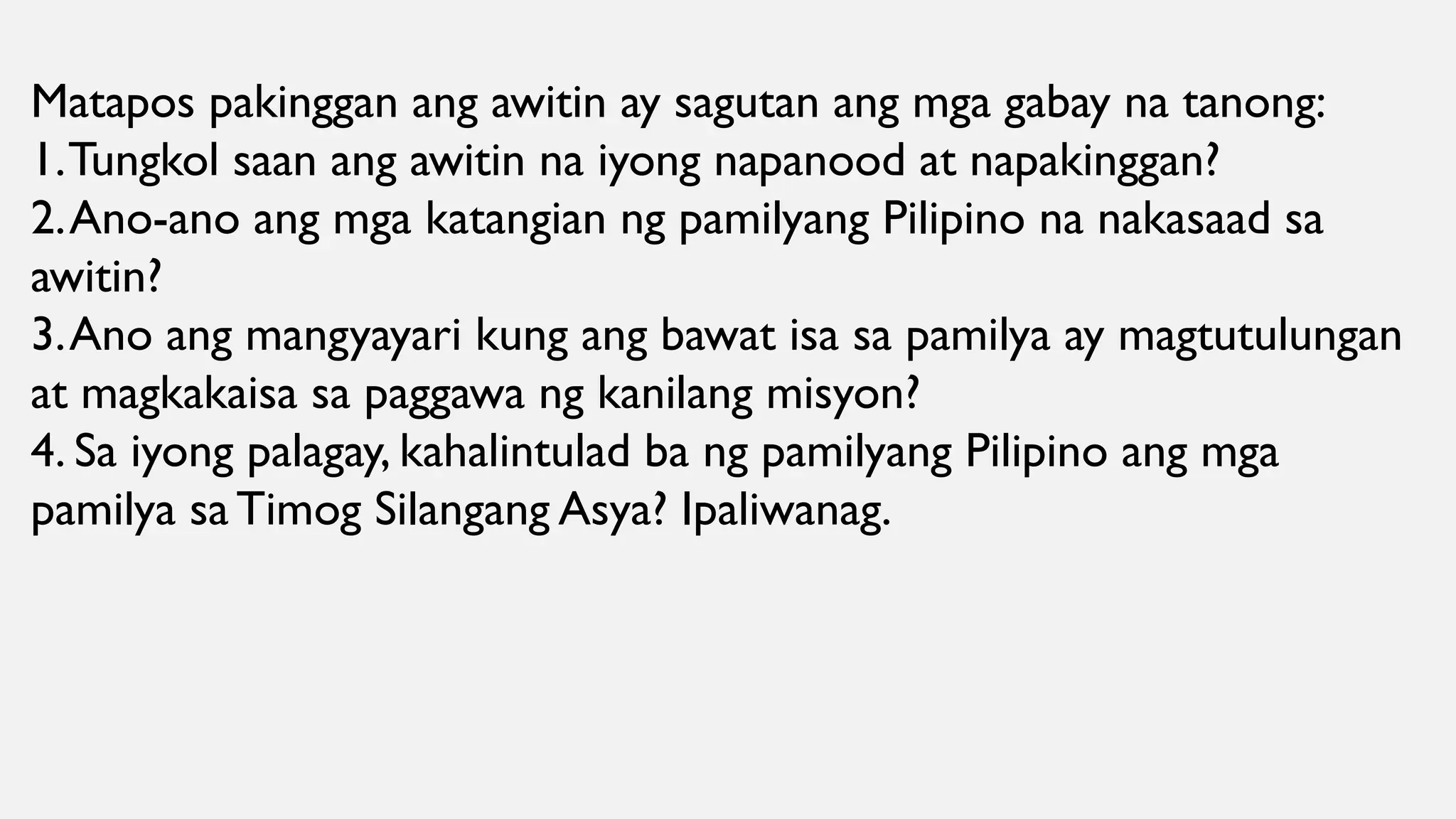 PAMILYANG ASYANO.ARALING PANLIPUNAN 7pptx | PPTX