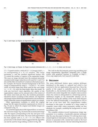 Pami meanshift | PDF