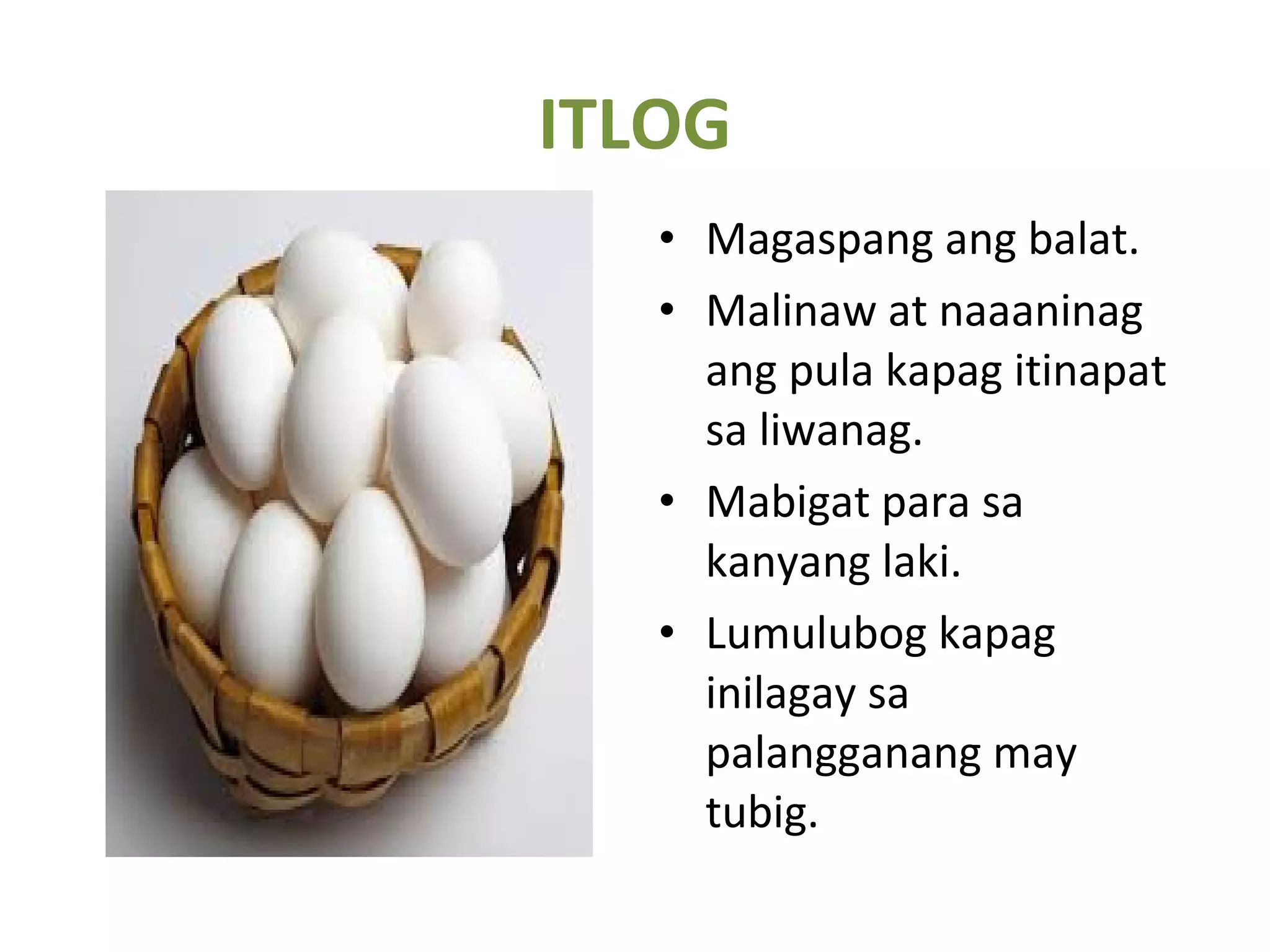 Pamimili ng iba’t ibang pagkain | PPT