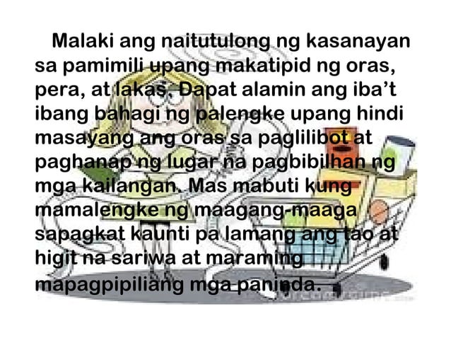 Pamimili ng iba’t ibang pagkain | PPT