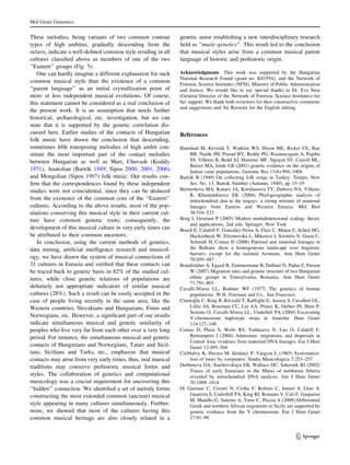 A comparative phylogenetic study of genetics and folk music | PDF