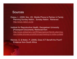 Mobile Phones and the Empowerment of Women in Developing Regions | PDF ...