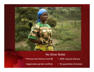 Mobile Phones and the Empowerment of Women in Developing Regions | PDF ...