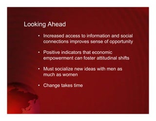 Mobile Phones and the Empowerment of Women in Developing Regions | PDF ...