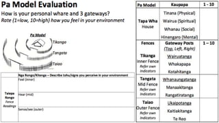 Conceptual Pa model for Maori Public Health/Hauora-a-iwi 13 June19 | PPT