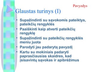 Pamokos medziaga | PPT