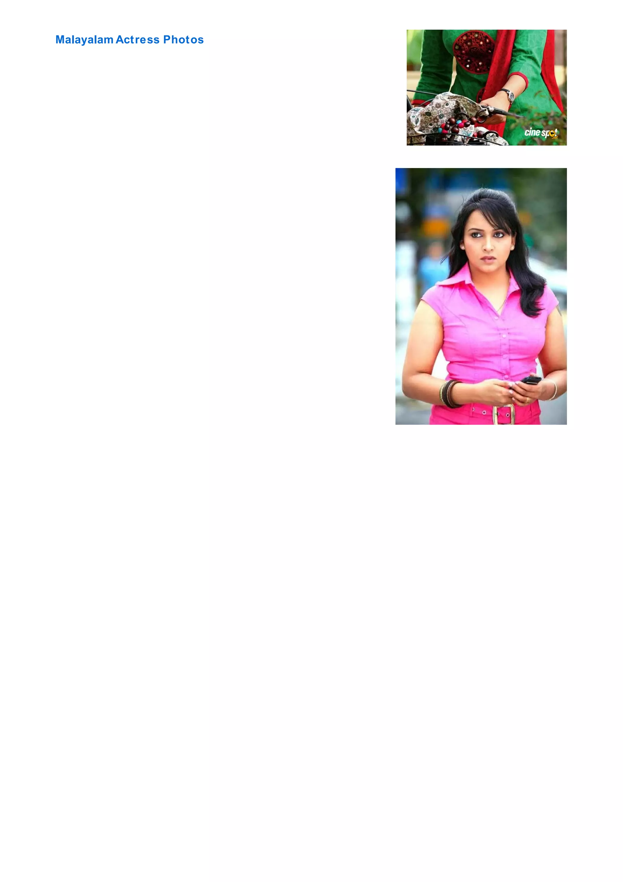 Kavya Madhavan Malayalam actresses | PDF