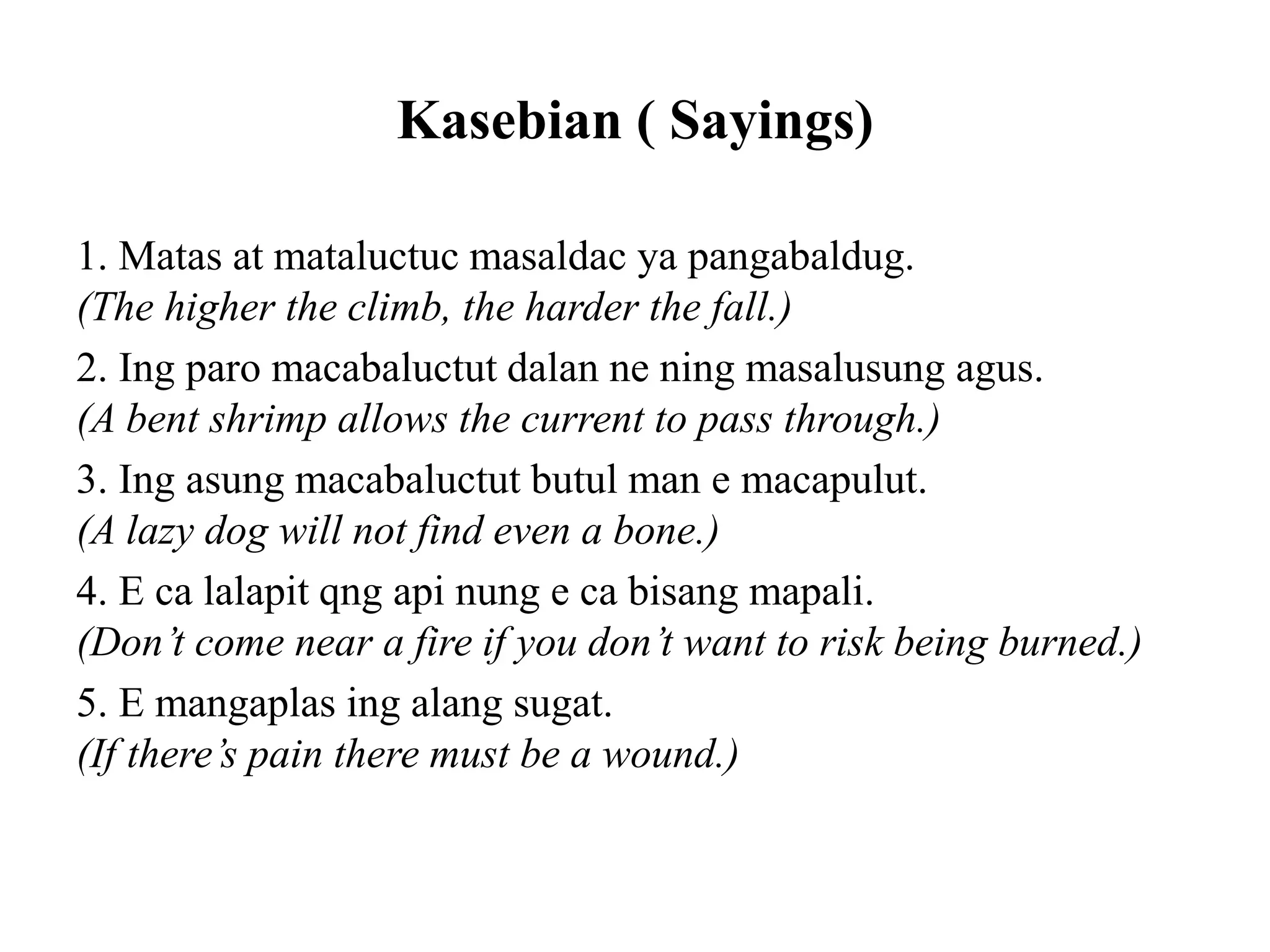 Pampango Literature | PPTX