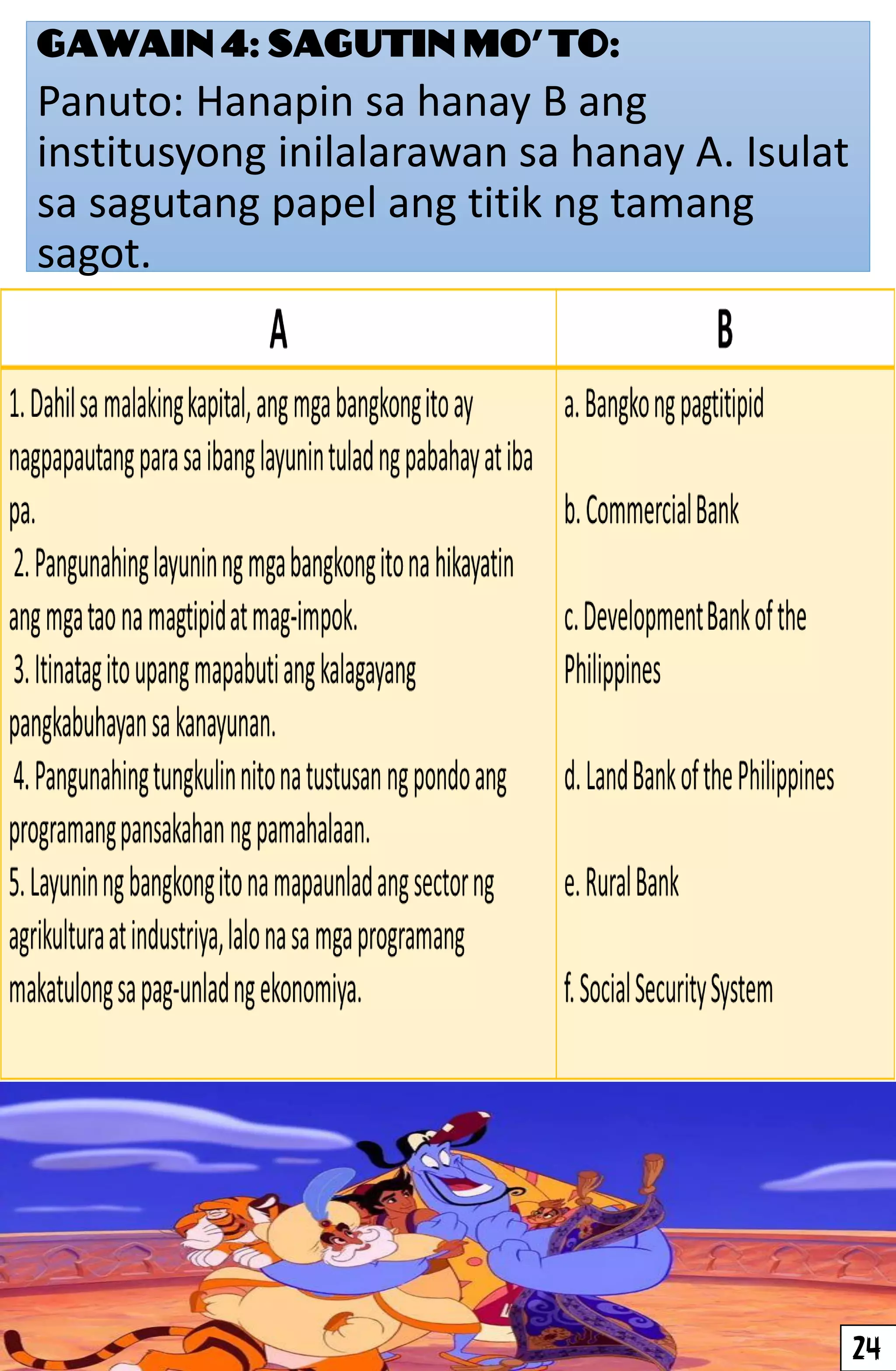 Pag-iimpok at Pamumuhunan: Araling Panlipunan 9 Quarter 3 | PDF