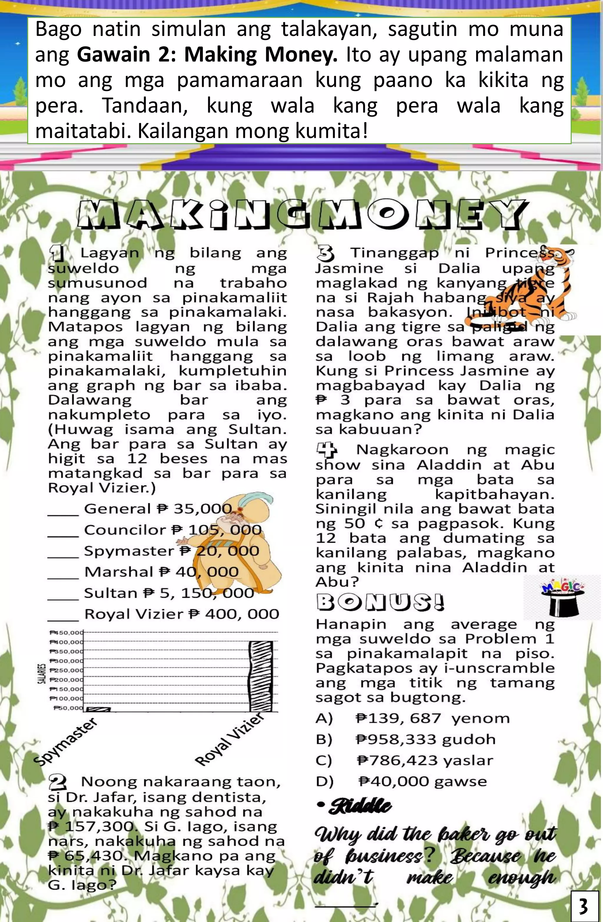 Pag-iimpok at Pamumuhunan: Araling Panlipunan 9 Quarter 3 | PDF